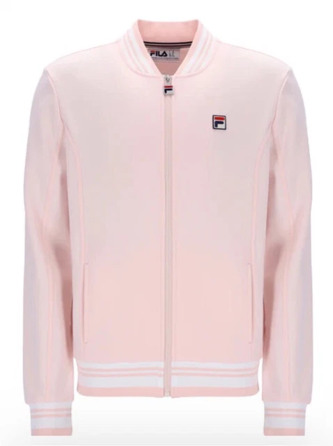 FILA TRACK TOP Large Settanta BB1 80’s Tennis Vintage Track Jacket Blue ...