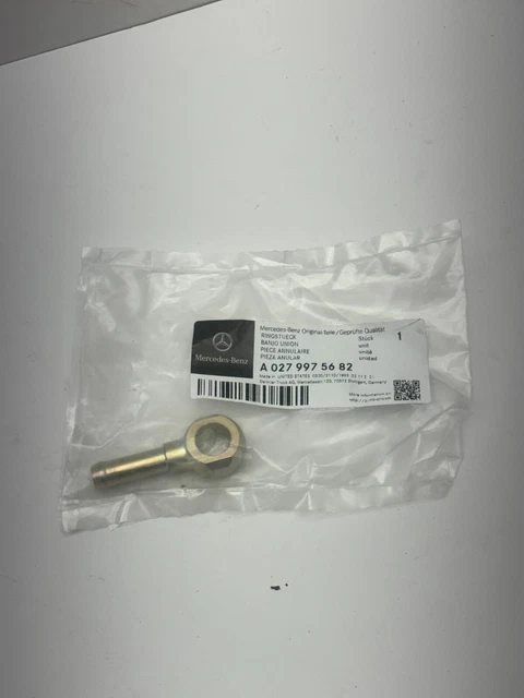 MERCEDES BENZ EGR cooler vent Banjo union A0279975682 Genuine OEM part ...