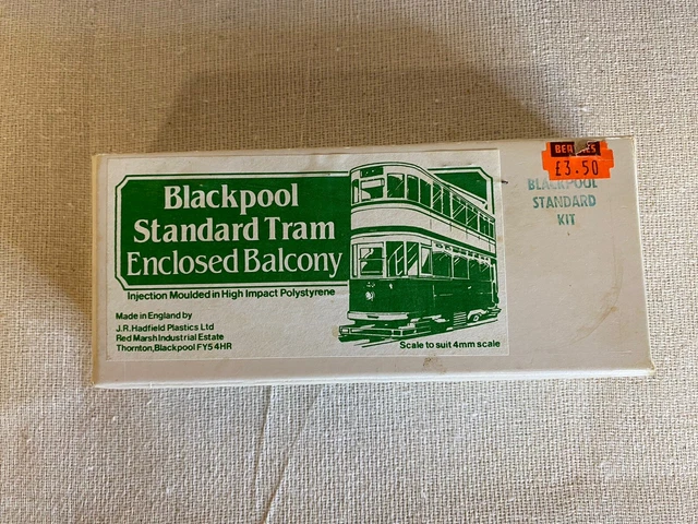 BLACKPOOL STANDARD TRAM Enclosed Balcony Model £11.12 - PicClick UK