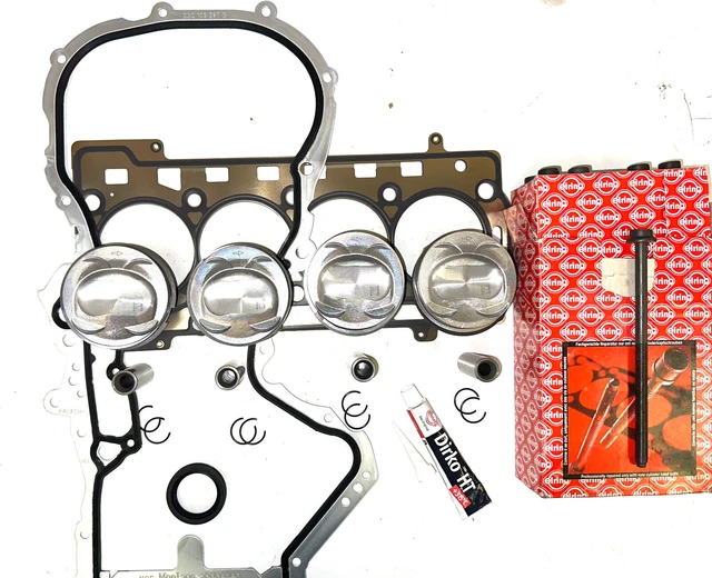 REPARATURSATZ KOLBEN UND Dichtsatz STD für AUDI SEAT SKODA VW 1,4 TSI EA111 CAV EUR 229,90 ...