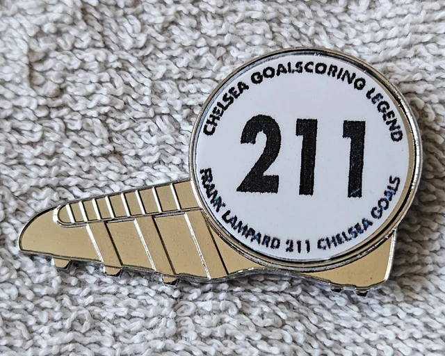 CHELSEA FOOTBALL CLUB Badge -Chelsea Legend Insert Badge-Frank Lampard ...