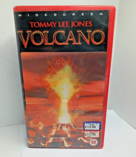 VOLCANO RETRO VHS Disaster Movie - LENTICULAR COVER - Tommy Lee Jones £ ...