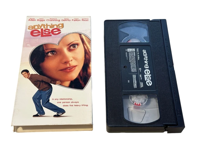 ANYTHING ELSE (VHS 2003) Woody Allen, Jason Biggs, Christina Ricci ...