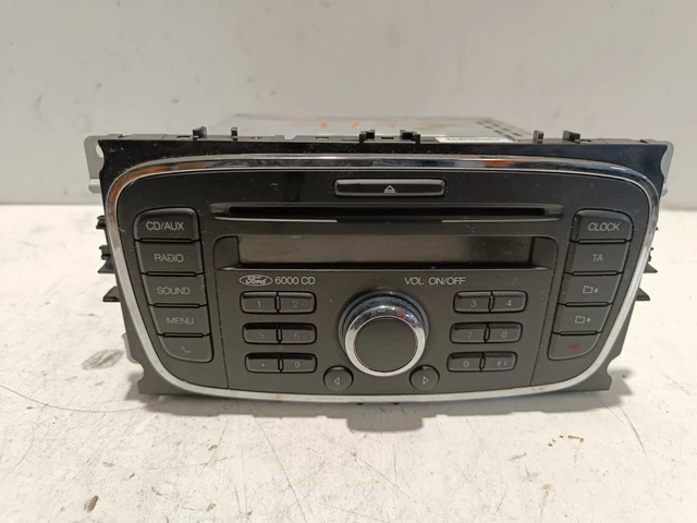 FORD MONDEO RADIO Stereo AUX 6000CD Player Head 2013 MK4 Facelift BS7T ...
