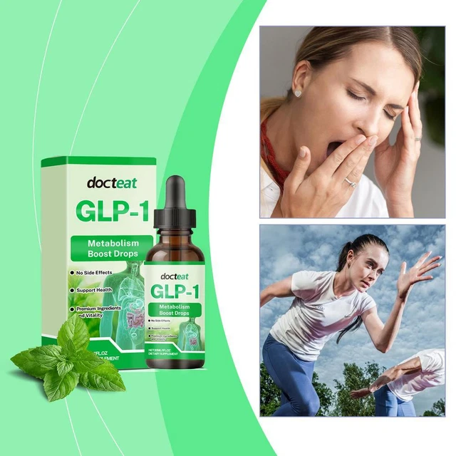 GLP-1 HEALTH BOOST Drops, Gut & Digestive Immune & Energy Support Lot ...
