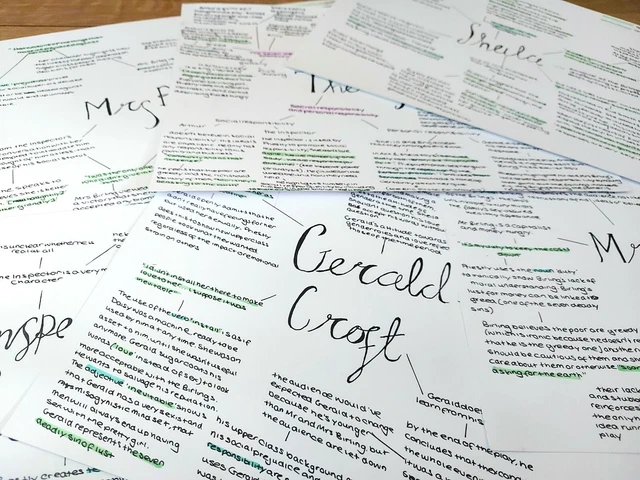 AN INSPECTOR CALLS GCSE English Literature Revision Posters (Grade 9 A* ...
