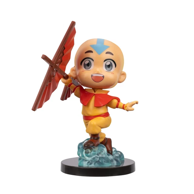 AVATAR: THE LAST Airbender Aang - 4-Inch Mini Figure in Kawaii Style in ...