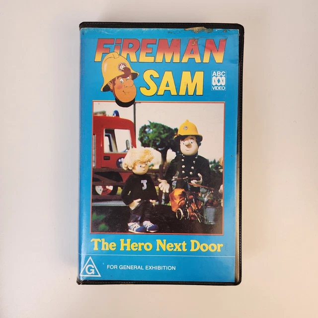 FIREMAN SAM THE Hero Next Door VHS ABC Video Rated G £20.66 - PicClick UK