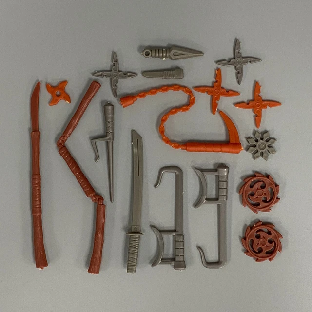 TEENAGE MUTANT NINJA Hero Turtles Weapons Tmnt Nickelodeon Figures ...