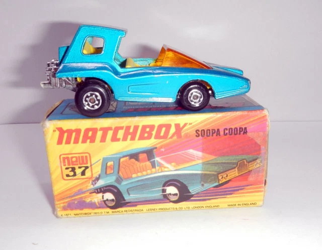 MATCHBOX SUPERFAST 37 Soopa Coopa Made IN England, Schachtel Original ...