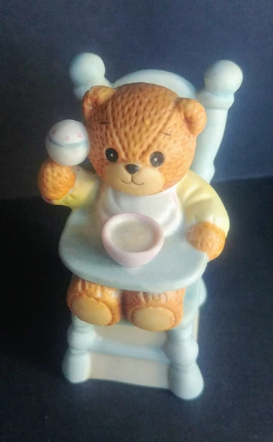 LUCY AND ME BEARS - BÉBÉ EN CHAISE HAUTE AVEC HOCHET - Enesco Lucy Rigg EUR 10,94 - PicClick FR