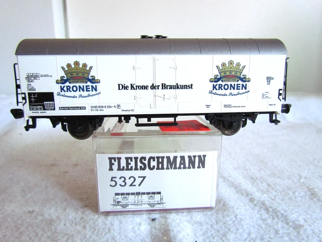 SPUR H0 FLEISCHMANN 5325 Kühlwagen Bierwagen KRONEN der DB in OVP top !! (F7) EUR 9,99 - PicClick DE