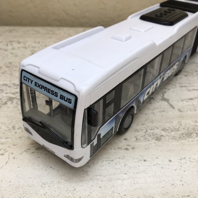 DICKIE TOYS CITY Express Bus Double Line Doors Open Close Driver ...