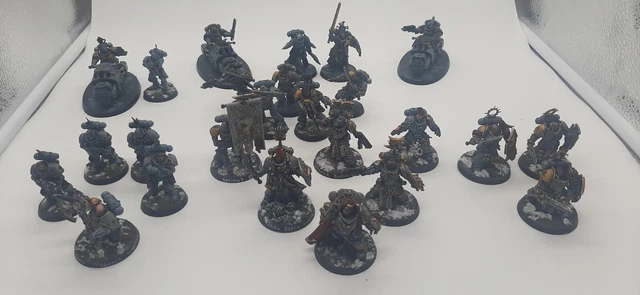 PRO PAINTED + Converted Primaris Space Wolves Army W Extra, Warhammer ...