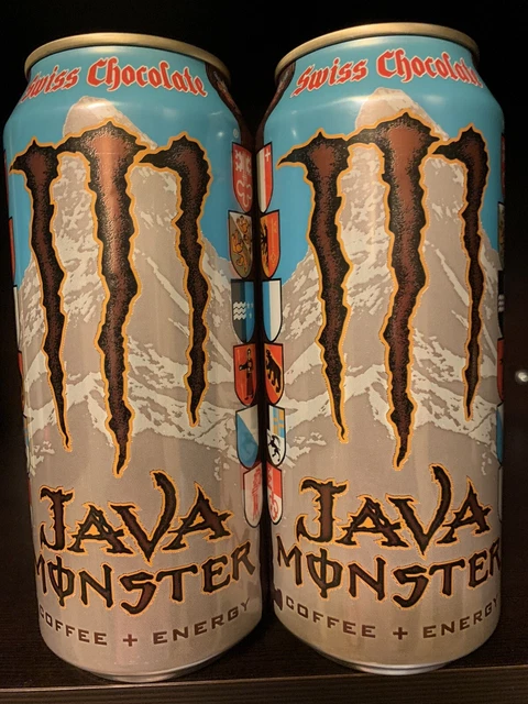 NEW (1 CAN) Monster Java Swiss Chocolate Coffee Energy Drink 15oz ...