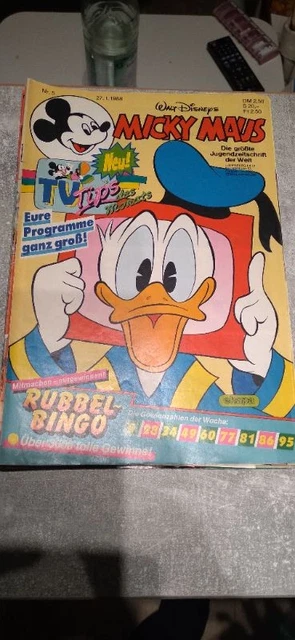 WALT DISNEY'S MICKY Maus Magazine N°5 (1988) Aventure EUR 2,95 ...