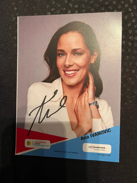 ORIGINAL AUTOGRAMM VON Ana Ivanovic (Tennis) EUR 10,00 - PicClick DE