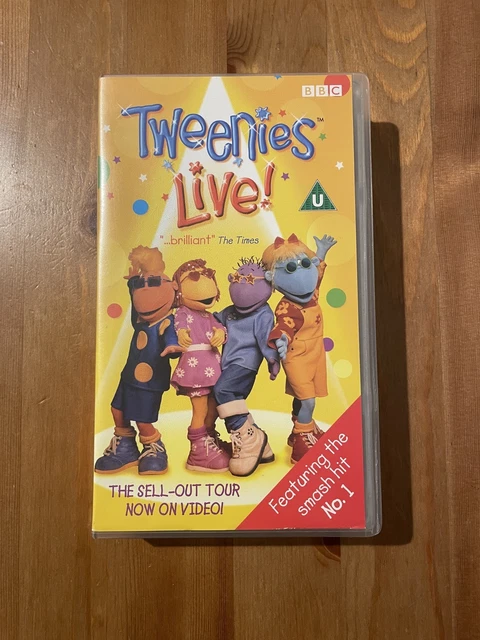 TWEENIES LIVE! VHS Video Tape TV Kids Children's BBC 2001 PAL £8.66 ...