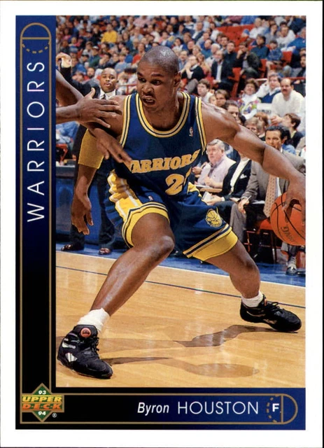 CARTE DE BASKETBALL 1993-94 Upper Deck Golden State Warriors #113 Byron ...