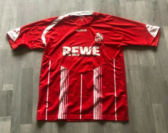 1.FC KÖLN REEBOK Trikot REWE Rarität Größe XL rot 2009/2010 EUR 99,99 ...