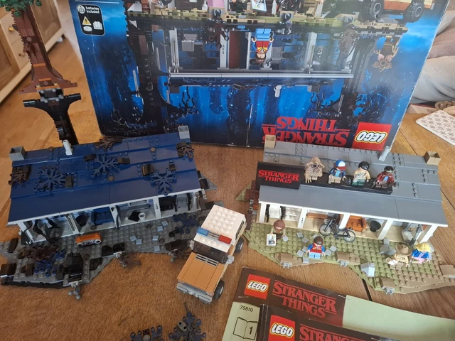 LEGO STRANGER THINGS 75810 the Upside Down Complete Set £190.20 ...