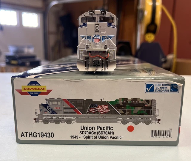 ATHEARN GENESIS HO EMD SD70ACe Spirit of Union Pacific 1943 EUR 207,85 - PicClick FR