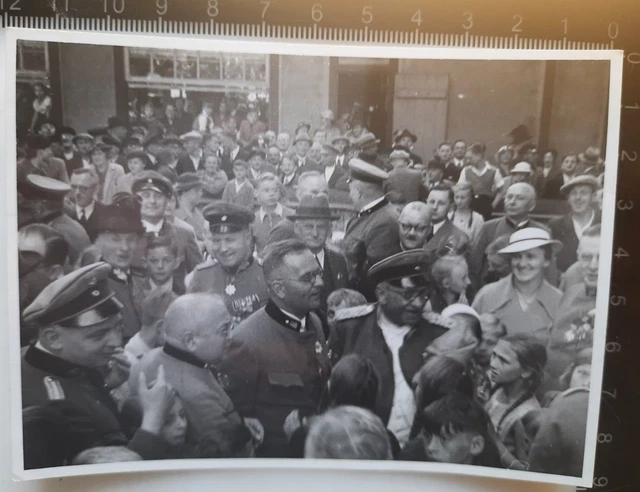 ORIGINAL FOTO 1936 Nationalsozialisten Königsschießen Uniform Fritz ...