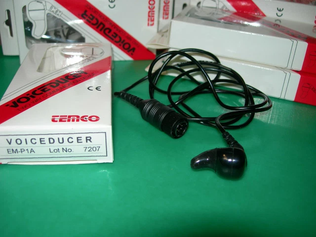 RADIO COMMS IN Ear Earpiece Motorola Temco Voiceducer BDN6677A (EM-P1A ...