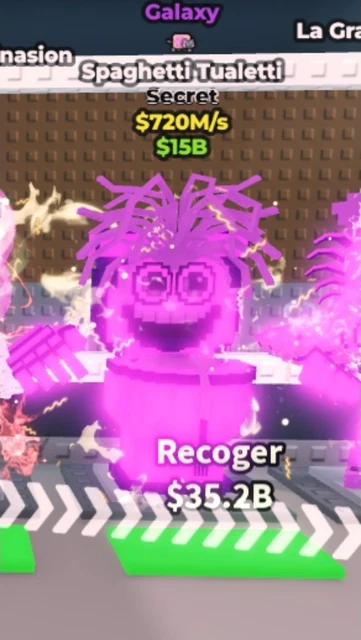 SPAGHETTI TUALETTI 720M GALAXY🛑💥Steal a Brainrot | 🎭 FAST DELIVERY ...