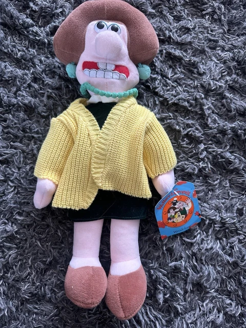 WALLACE AND GROMIT - soft toy - Wendolene Ramsbottom plush official £29 ...