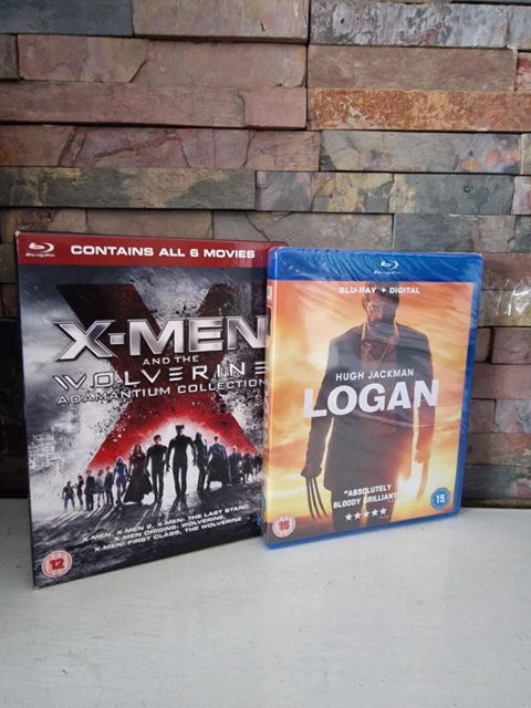 X-MEN AND WOLVERINE Adamantium Collection & Logan Blu Ray Set. UK. EUR 11,89 - PicClick IT