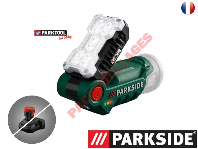PARKSIDE® LAMPE DE travail à LED sans fil PLLA 12 B2, 12 V Sans ...