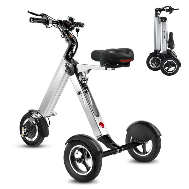 TOPMATE ES32 ELECTRIC Mobility Scooter 3 Wheel for Adult Foldable 24km ...
