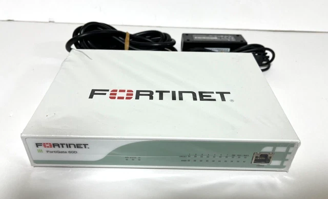 FORTINET FORTIGATE 60F FG-60F Wireless Security Firewall NGFW £290.02 ...