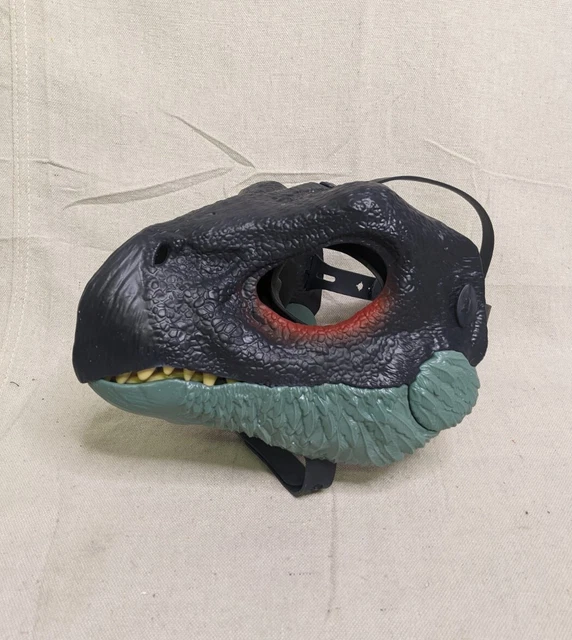 MATTEL JURASSIC WORLD Dominion Therizinosaurus Dinosaur Dino Mask Park ...