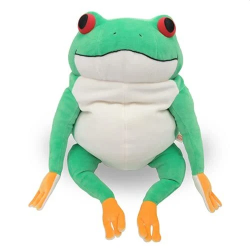 SHINADA GLOBAL MOCHI Kaeru Grenouille Vert L Size MOKR-0350G Polyester ...