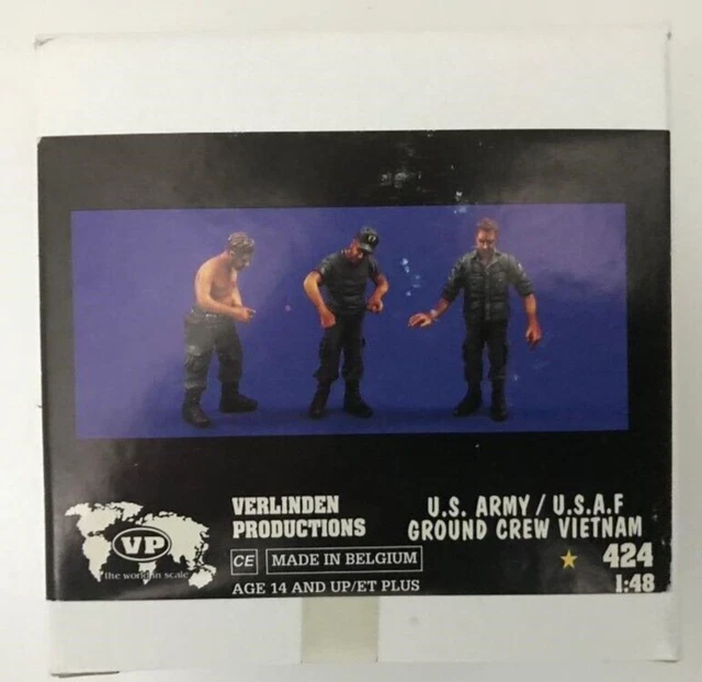 VERLINDEN 424 U.S. Army / U.S.A.F. Ground Crew Vietnam EUR 15,00 - PicClick FR