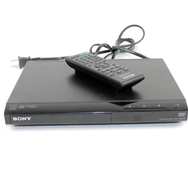 SONY CD/DVD PLAYER Model DVP-SR210P Unit * Works ** with Remote $21.75 ...