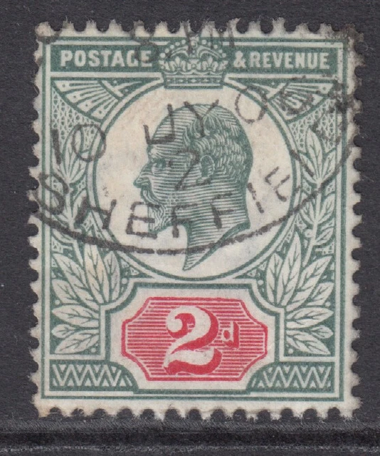 SG 227 2D gris vert et écarlate vermillon OCP M12 (-) plus rare Hendon ...