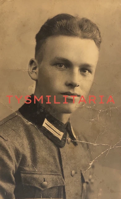 ORIGINAL WW2 PHOTO German Army Soldier Portrait EUR 7,89 - PicClick IT
