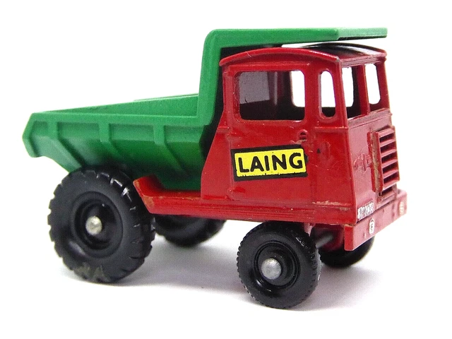 MATCHBOX LESNEY NO.2C Muir Hill Site Dumper (EMISSIONE FINALE 11x45 ...