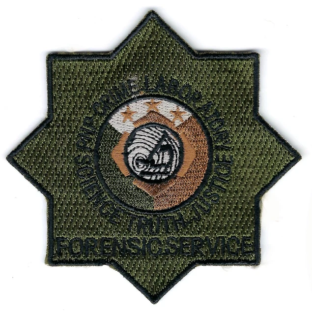PHILIPPINE NATIONAL POLICE PNP Crime Laboratory Forensic Officer Patch ...
