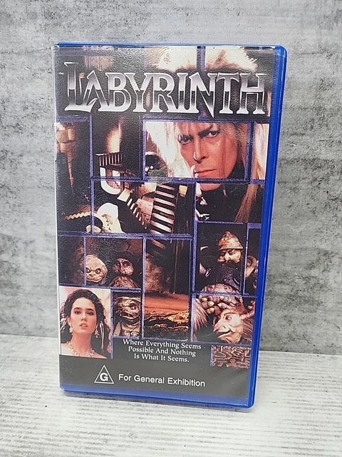 LABYRINTH VHS MOVIE Video Cassette Tape $19.90 - PicClick AU