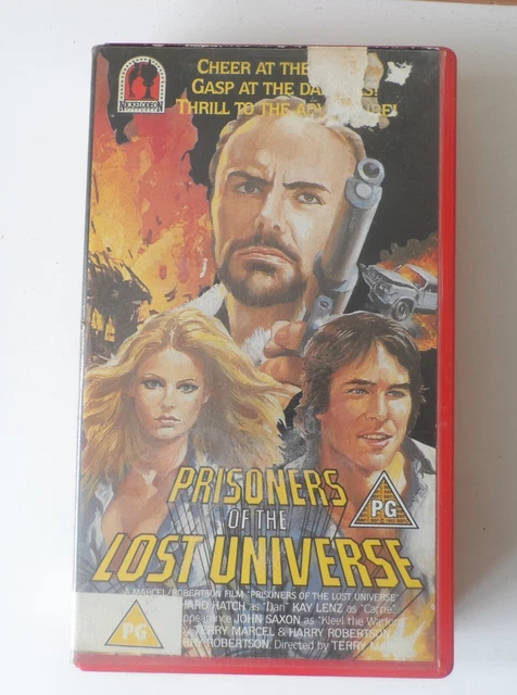 VINTAGE VHS PRISONERS of the lost Universe Movie Film Marcel Robertson ...