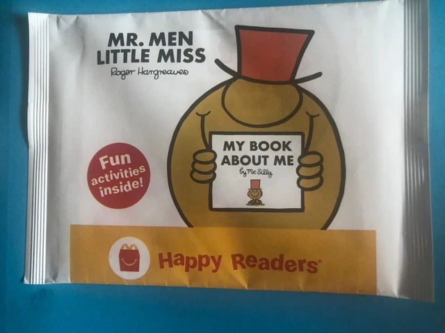 MCDONALD’S HAPPY MEAL Mr Men Little Miss - My Book about Me by Mr Silly ...