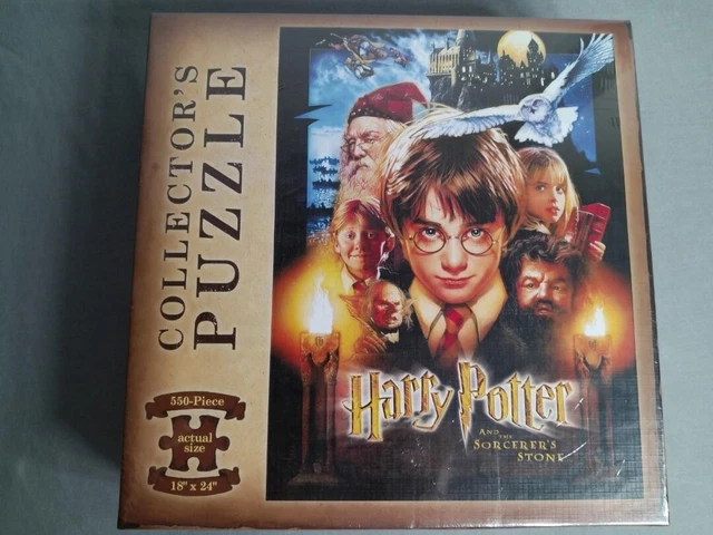 HARRY POTTER & The Sorcerer's Stone Collectors Puzzle 550 Piece ...