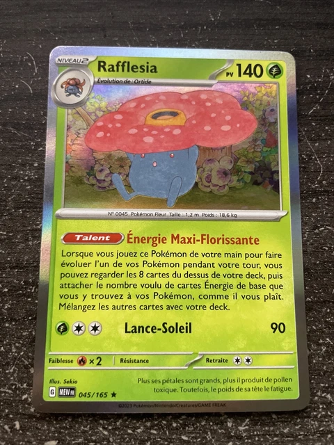 RAFFLESIA REVERSE - Pokémon 045/165 Ev3.5 Ecarlate Et Violet Mew 151 Neuf Fr EUR 3,50 - PicClick FR