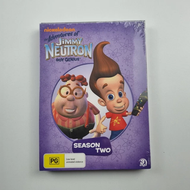 THE ADVENTURES OF Jimmy Neutron-Boy Genius : Season 2 (DVD, 2006)BRAND ...