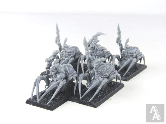 (5329) GROT SPIDER Riders Mob Gobelins Gloomspite Gitz Sigmar Ancien ...