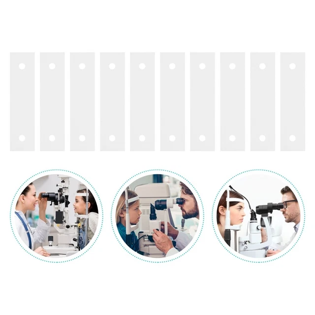 PAPIER OPHTALMIQUE 5 paquets Papier optique optique jetable de papier ...